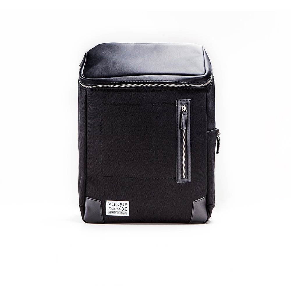 Venque Amsterdam Black BE Backpack | Appelboom.com
